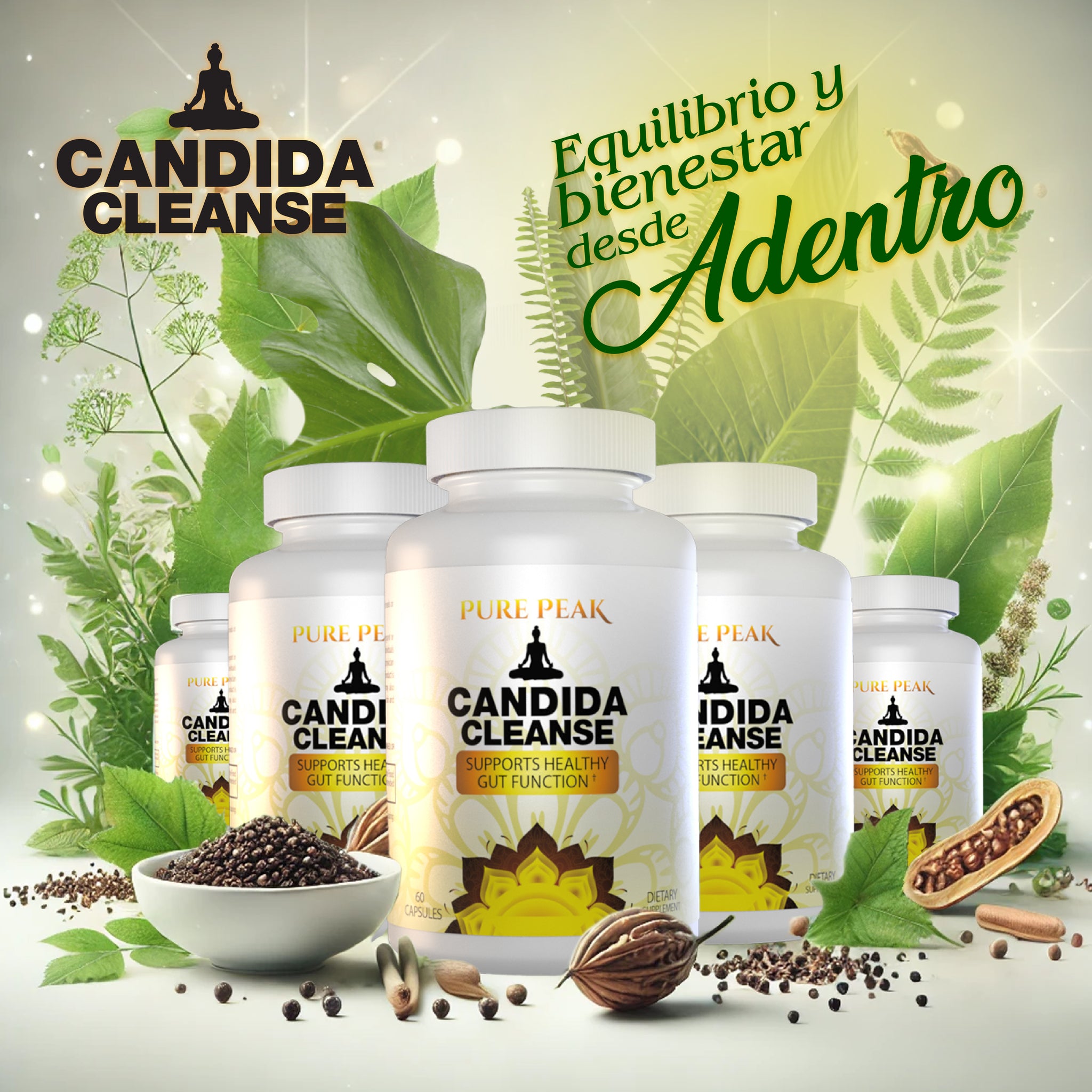 CANDIDA CLEANSE - RESTAURA TU SALUD 100% NATURAL – Full Vida Chile
